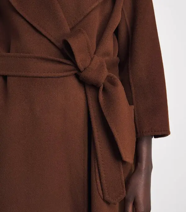 WOLK MORAIS Cashmere Hooded Paletot Jacket And Coat Set