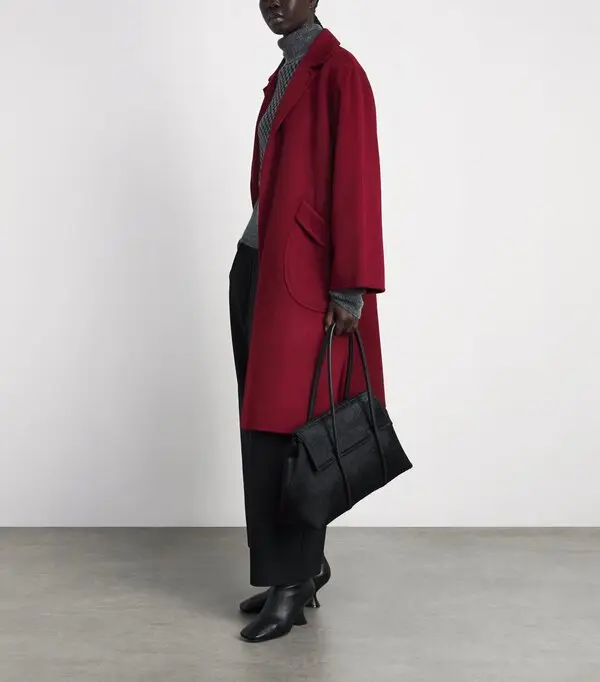 WOLK MORAIS Cashmere Knee-length Bedford Coat
