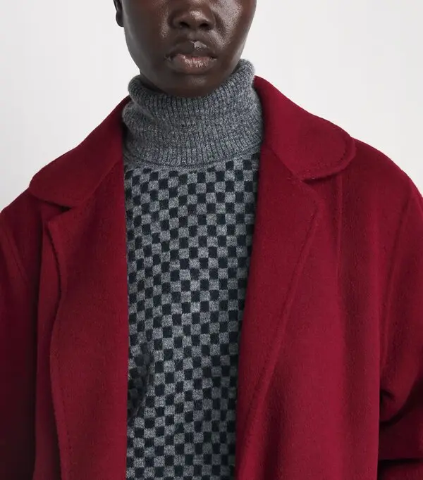 WOLK MORAIS Cashmere Knee-length Bedford Coat