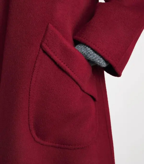 WOLK MORAIS Cashmere Knee-length Bedford Coat
