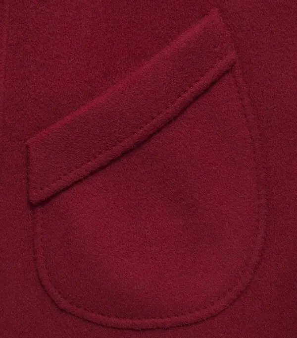 WOLK MORAIS Cashmere Knee-length Bedford Coat