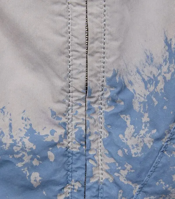 Stone Island Short Hand-painted Parka Jacket