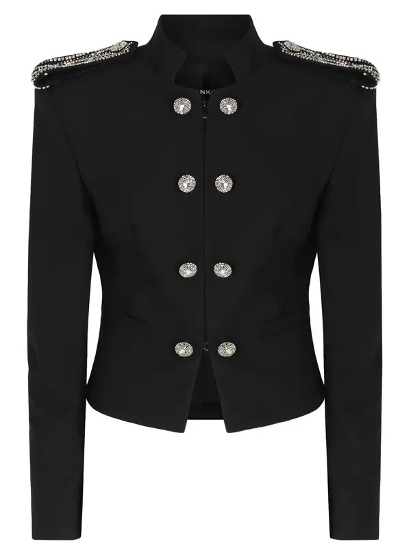 Pinko Tailored Jacket With Stretch Blend
