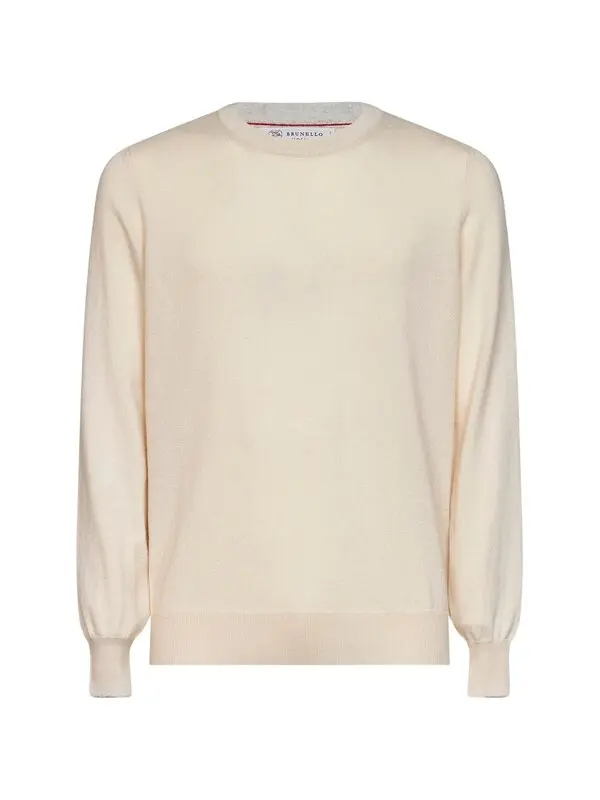 Brunello Cucinelli Cashmere Crewneck Sweater - Burronevia