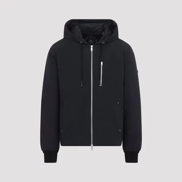 Moose Knuckles Northdale Zip-front Down Jacket - Black