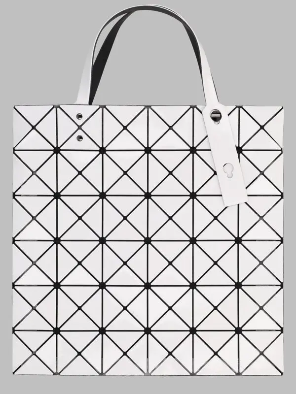 Issey Miyake 100% Polyester Handbag, Made In Japan - White