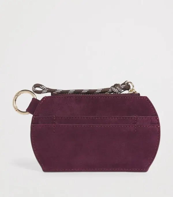 Claudie Pierlot Suede Card Holder