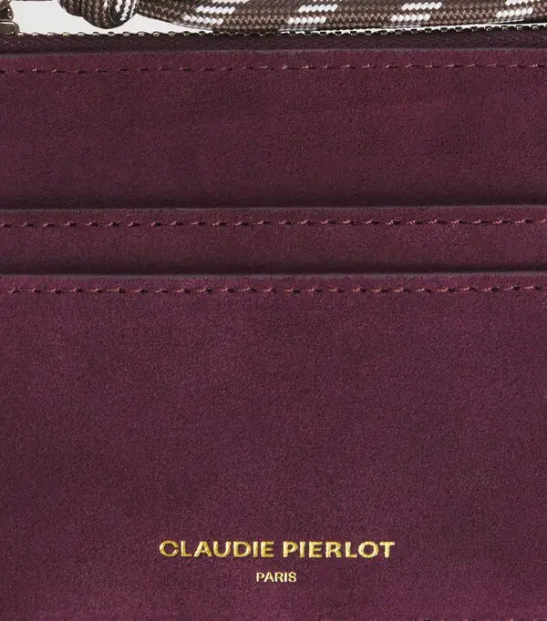 Claudie Pierlot Suede Card Holder