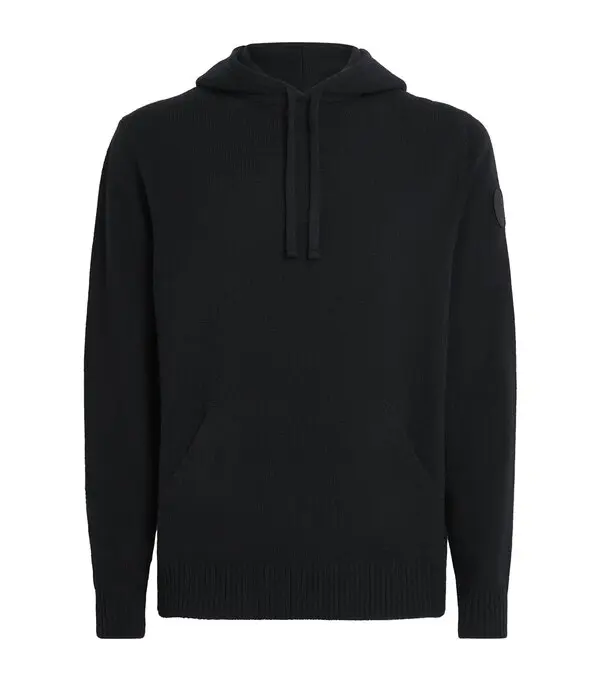 Canada Goose Extrafine Merino Wool Zinnia Hoodie - Black