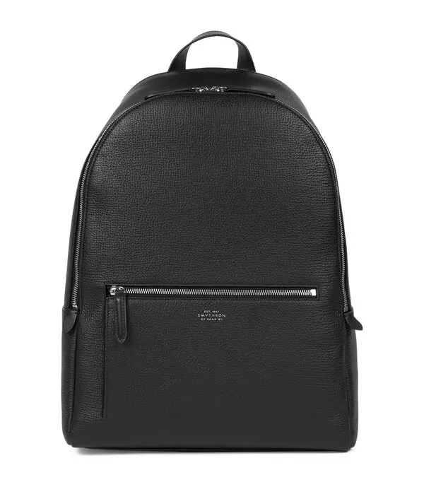 Smythson Leather Ludlow Backpack