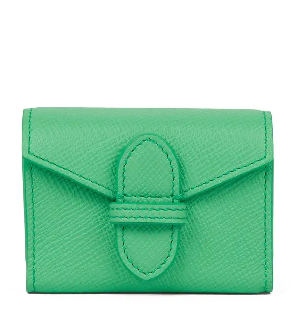 Smythson Leather Panama Playing Card Case