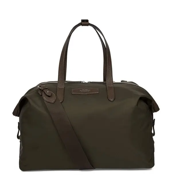 Smythson Canvas Norton Travel Bag