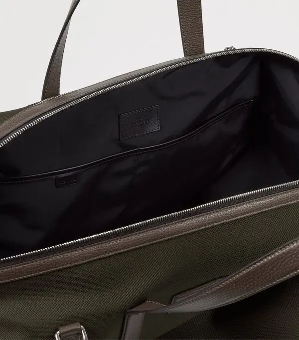 Smythson Canvas Norton Travel Bag