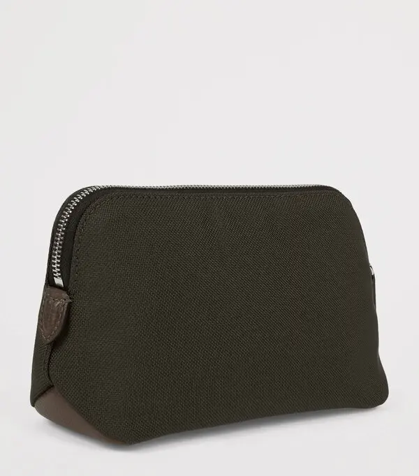 Smythson Small Canvas Wash Bag