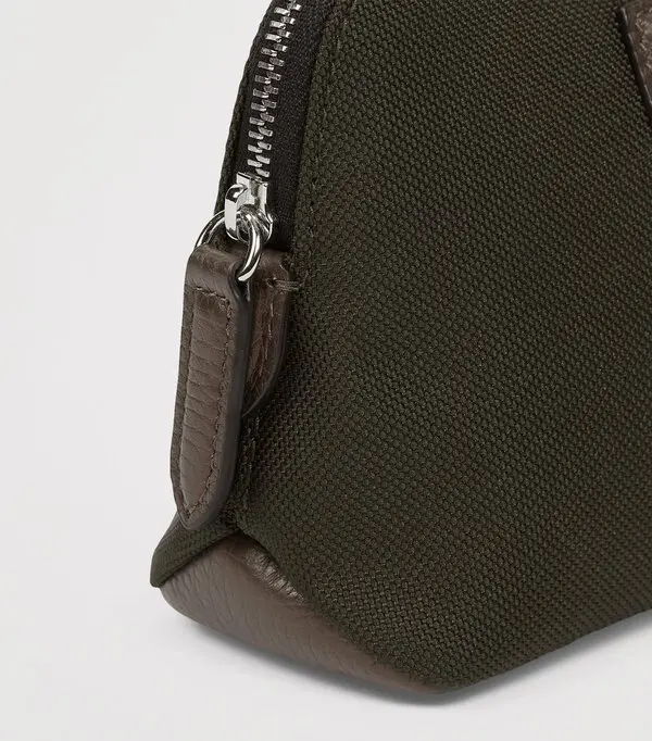 Smythson Small Canvas Wash Bag