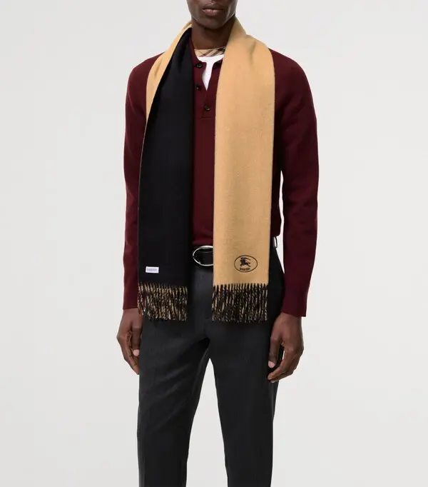 Burberry Cashmere Reversible Scarf