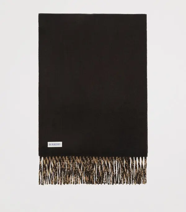 Burberry Cashmere Reversible Scarf