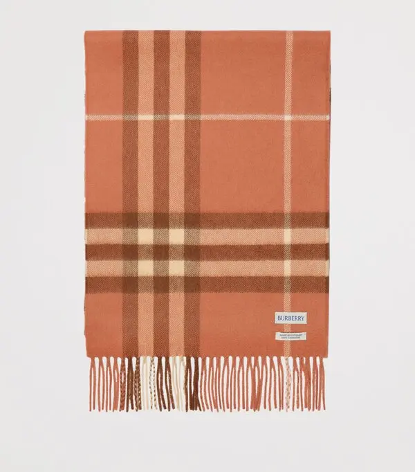 Burberry Cashmere Check Scarf