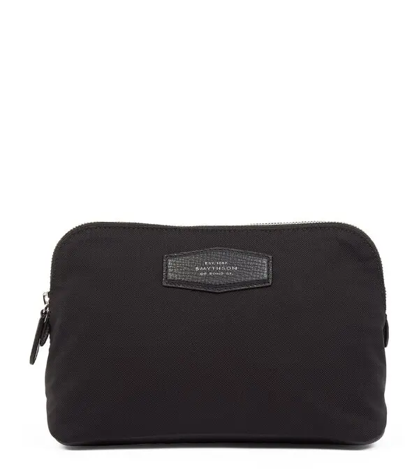 Smythson Canvas Wash Bag