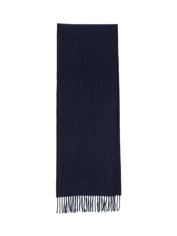 Polo Ralph Lauren Pinstripe Fringe Scarf