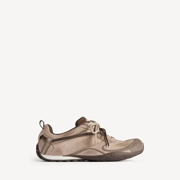 Balenciaga Radar Velvety Sneakers - Beigebrown