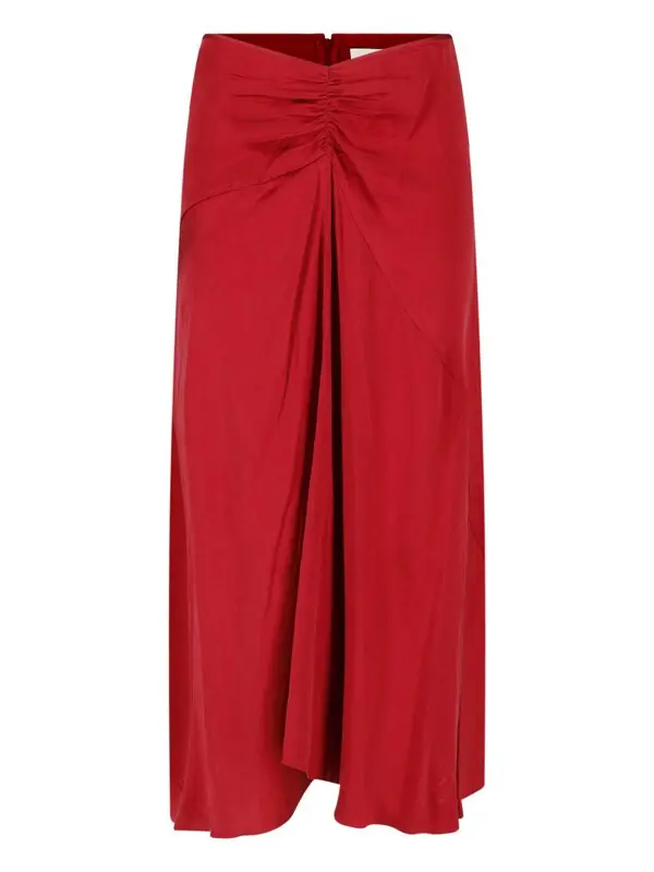Isabel Marant Étoile Ruched High-waist Maxi Skirt