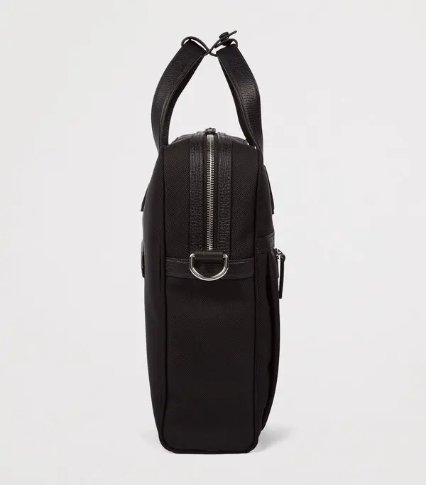 Smythson Slim Canvas Norton Briefcase