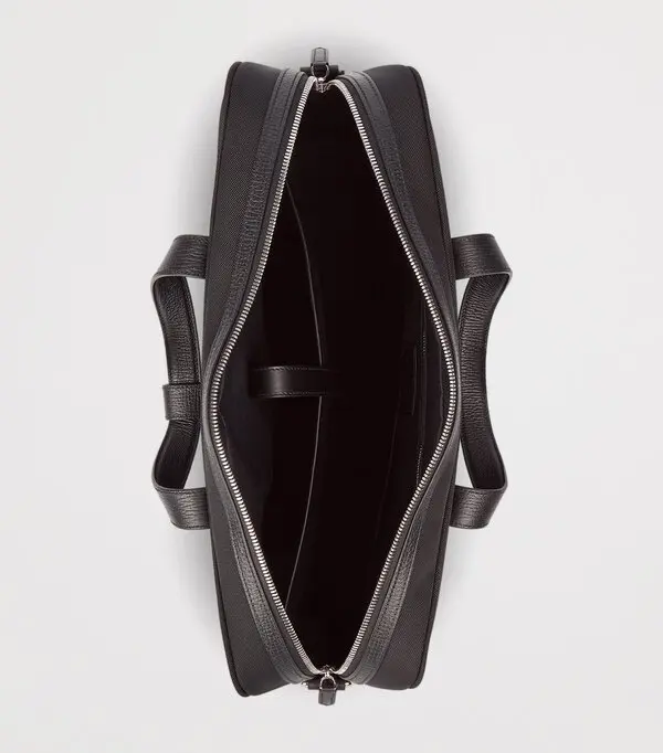 Smythson Slim Canvas Norton Briefcase