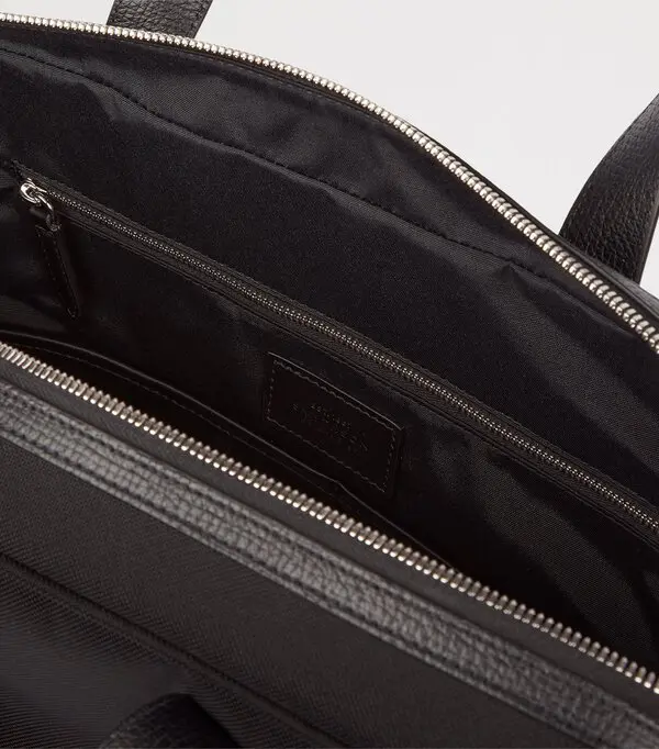 Smythson Slim Canvas Norton Briefcase