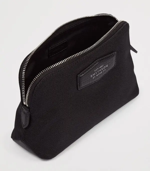 Smythson Small Canvas Wash Bag