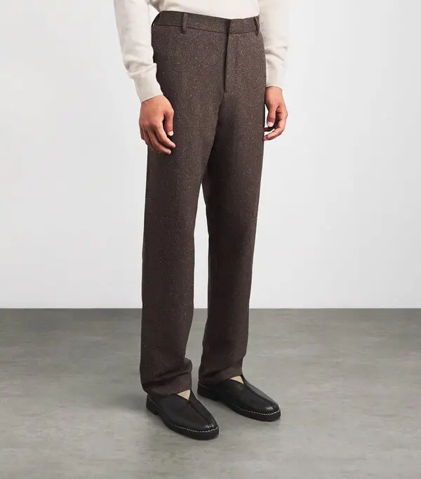 Sunspel Donegal Tweed Trousers