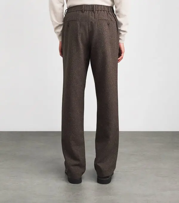 Sunspel Donegal Tweed Trousers