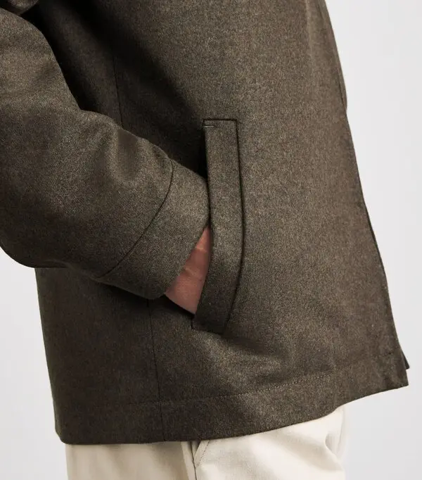 Sunspel Boiled Wool Jacket
