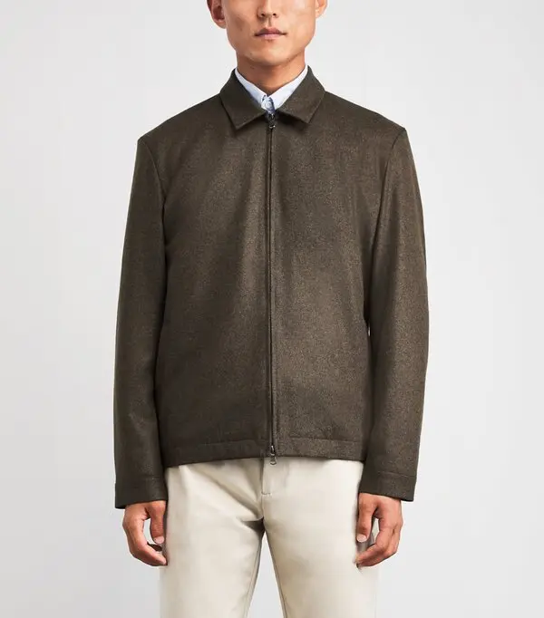 Sunspel Boiled Wool Jacket