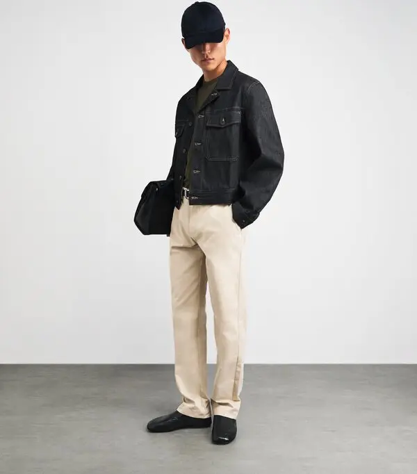 Sunspel Cotton Drill Trousers