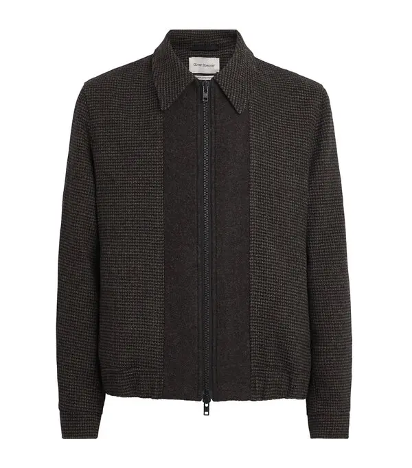Oliver Peoples Houndstooth Renbourne Jacket