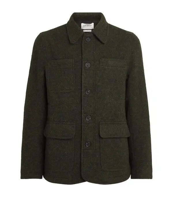 Oliver Peoples Wool Addington Overshirt