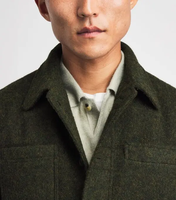 Oliver Peoples Wool Addington Overshirt