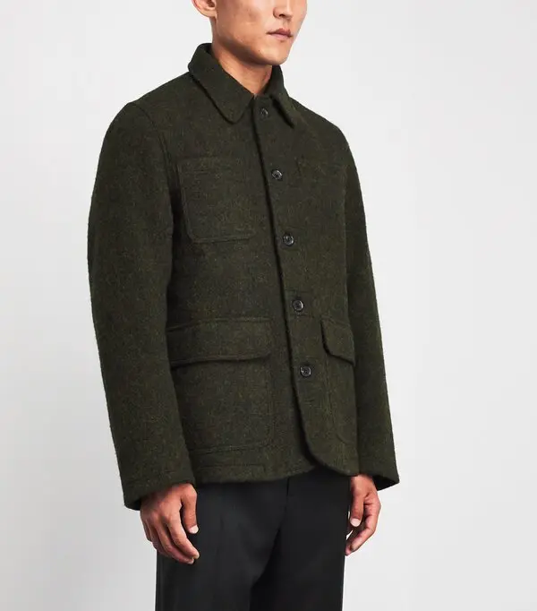 Oliver Peoples Wool Addington Overshirt