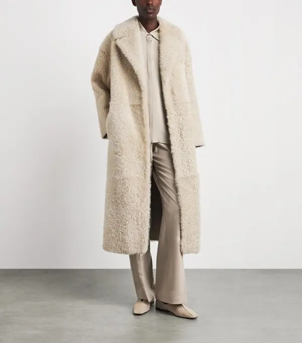 Max Mara Shearling Coat