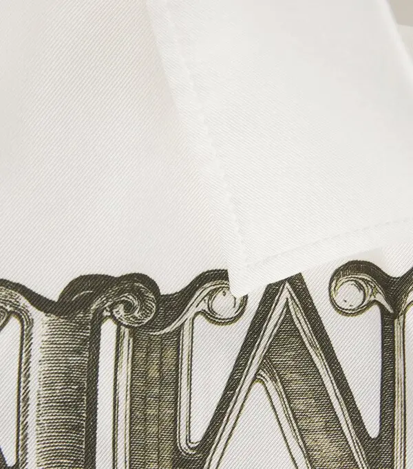 Max Mara Silk Monogram Shirt