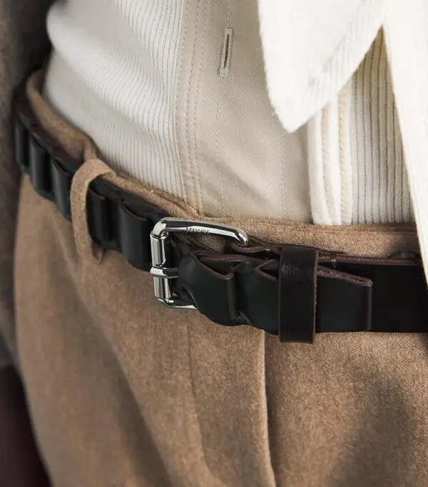 LEMAIRE Leather Link Belt