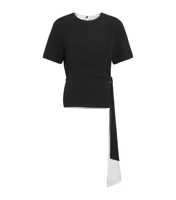 Lafayette 148 New York Reversible Side-tie Blouse