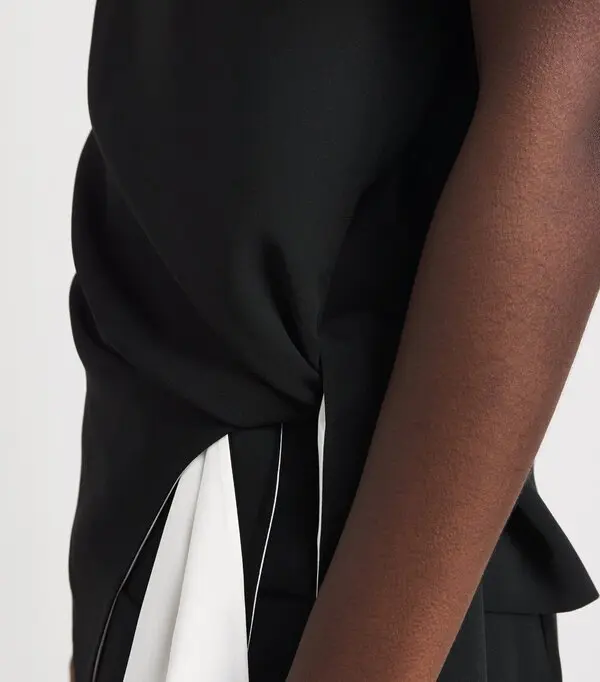 Lafayette 148 New York Reversible Side-tie Blouse