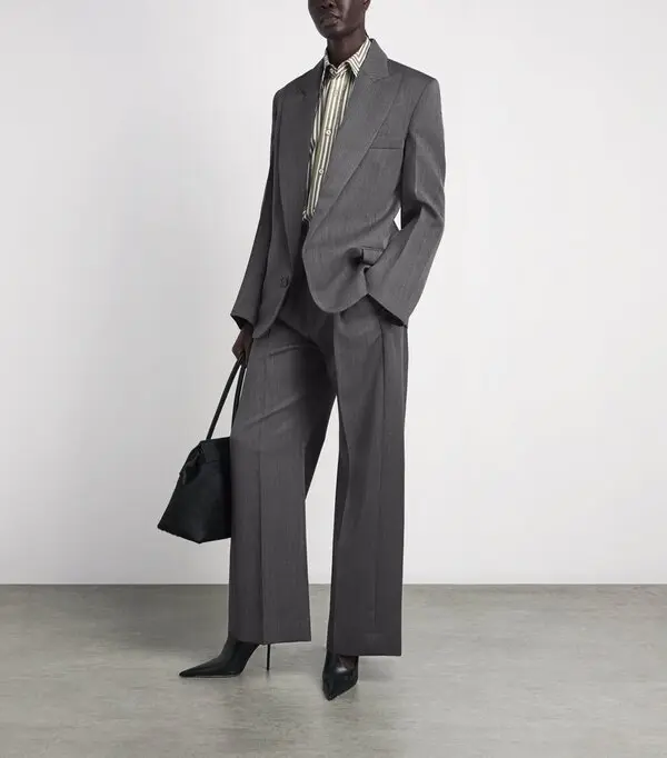 Victoria Beckham Virgin Wool Roberta Blazer