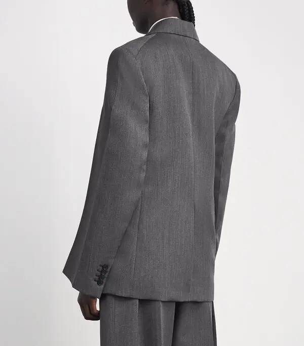 Victoria Beckham Virgin Wool Roberta Blazer