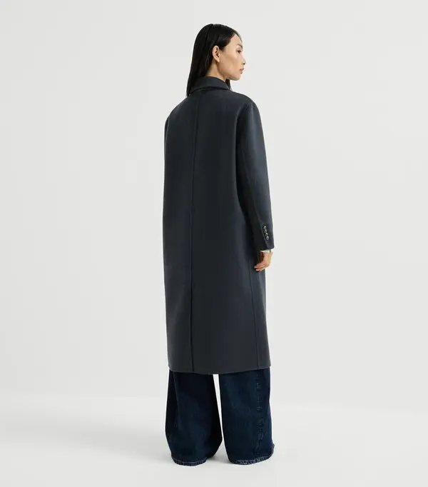 Brunello Cucinelli Cashmere Double-breasted Overcoat