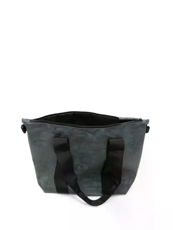 Rains Marble-print Tote Bag