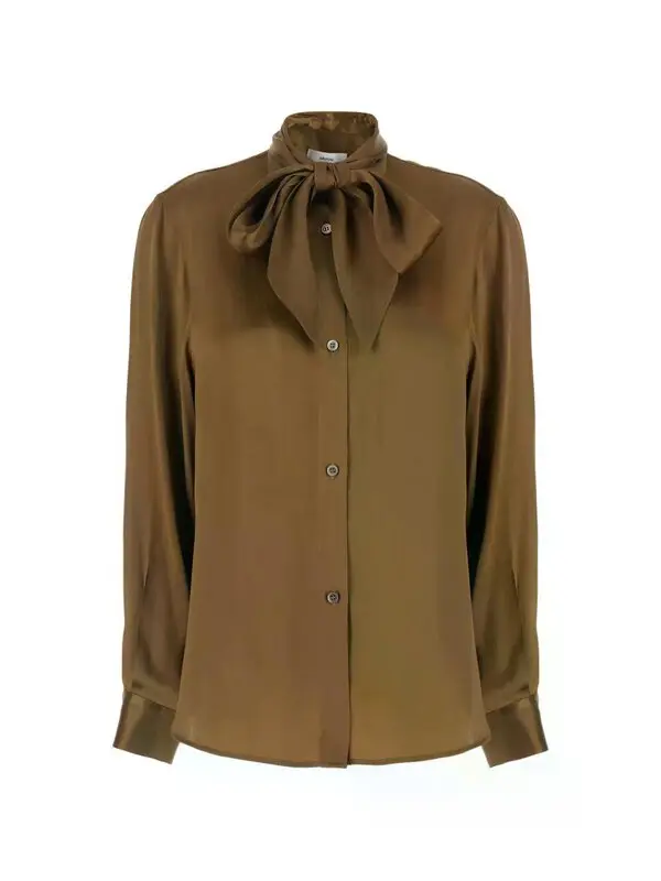 GRIFONI Bow-detail Long-sleeve Blouse