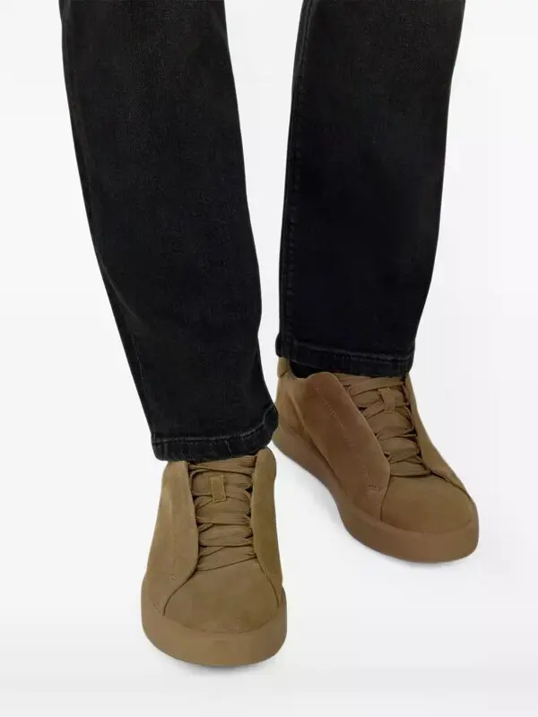 Boggi Milano Essence Suede Trainers